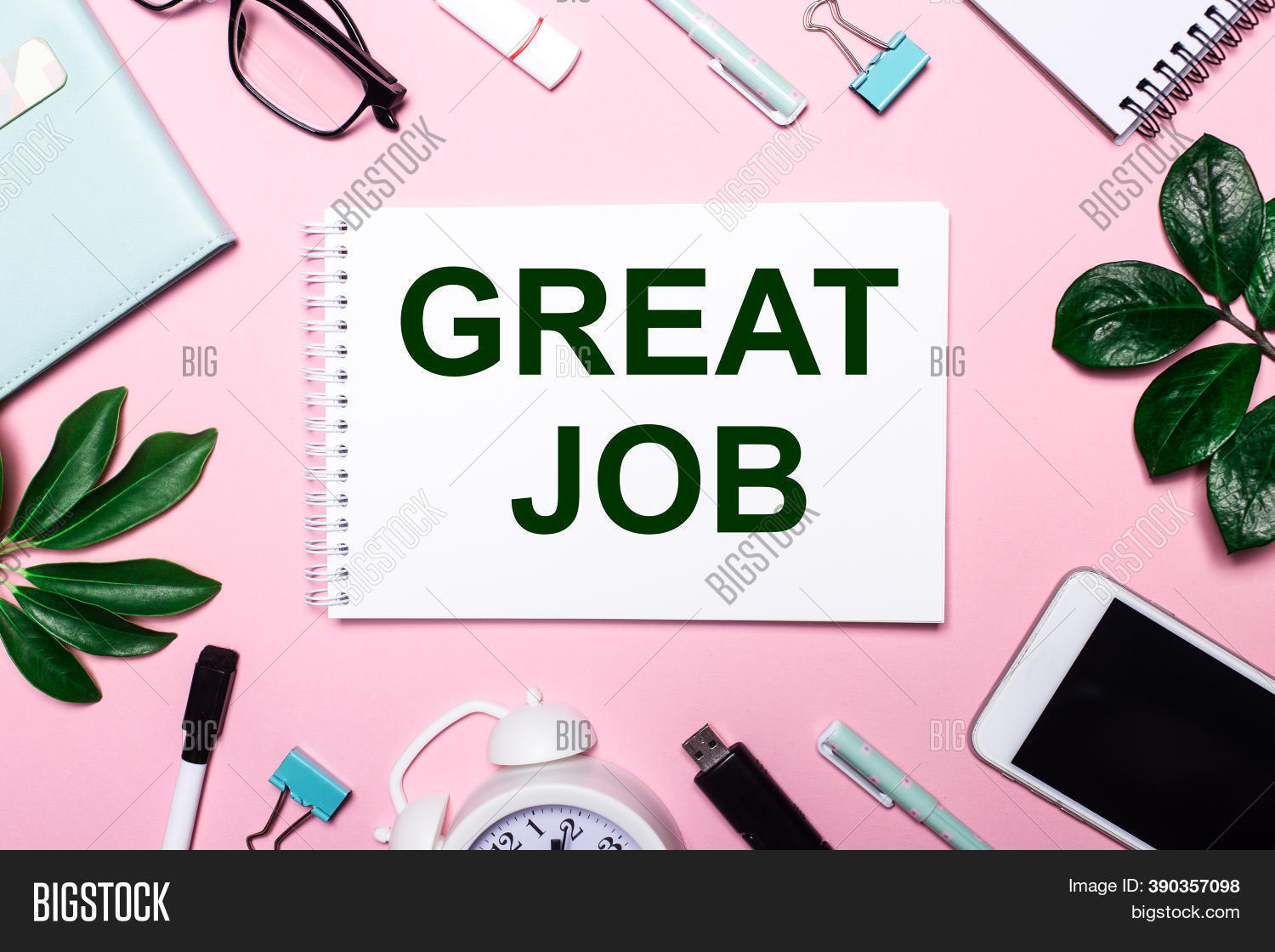 Great Job Written Image & Photo (Free Trial) | Bigstock