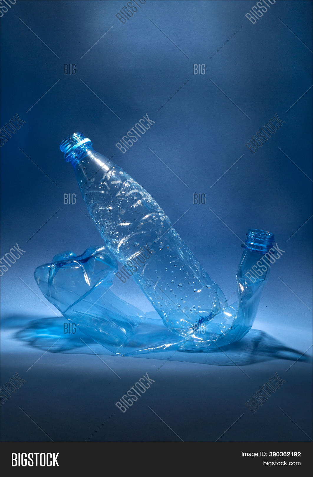 Blue Plastic Bottles Image & Photo (Free Trial) | Bigstock
