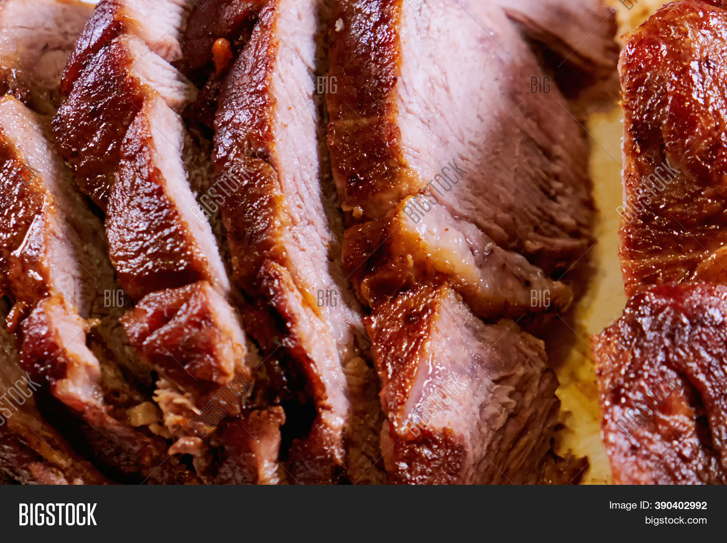 Sliced Roasted Meat Image & Photo (Free Trial) | Bigstock