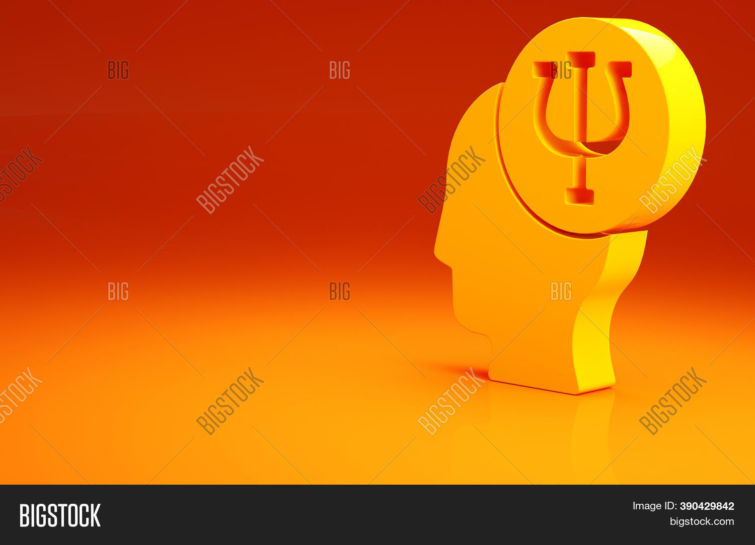 Yellow Psychology Icon Image & Photo (Free Trial) | Bigstock