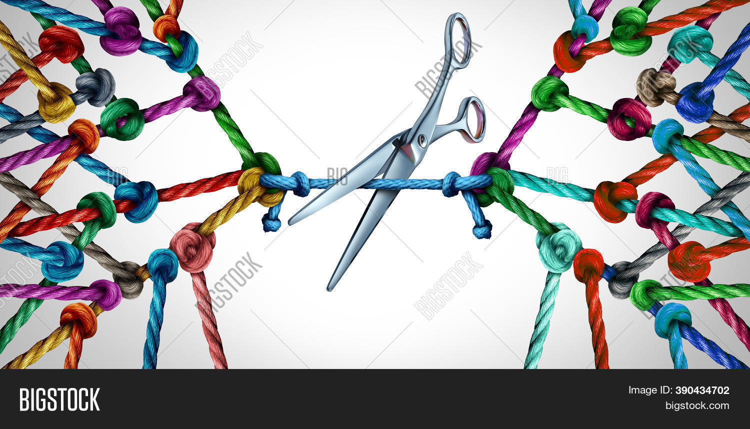 Cutting Connections Image & Photo (Free Trial) | Bigstock