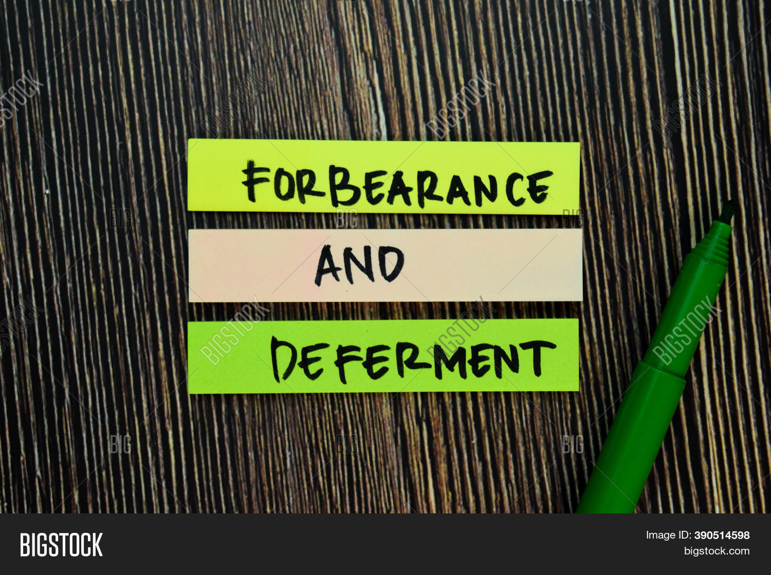 Forbearance Deferment Image & Photo (Free Trial) | Bigstock