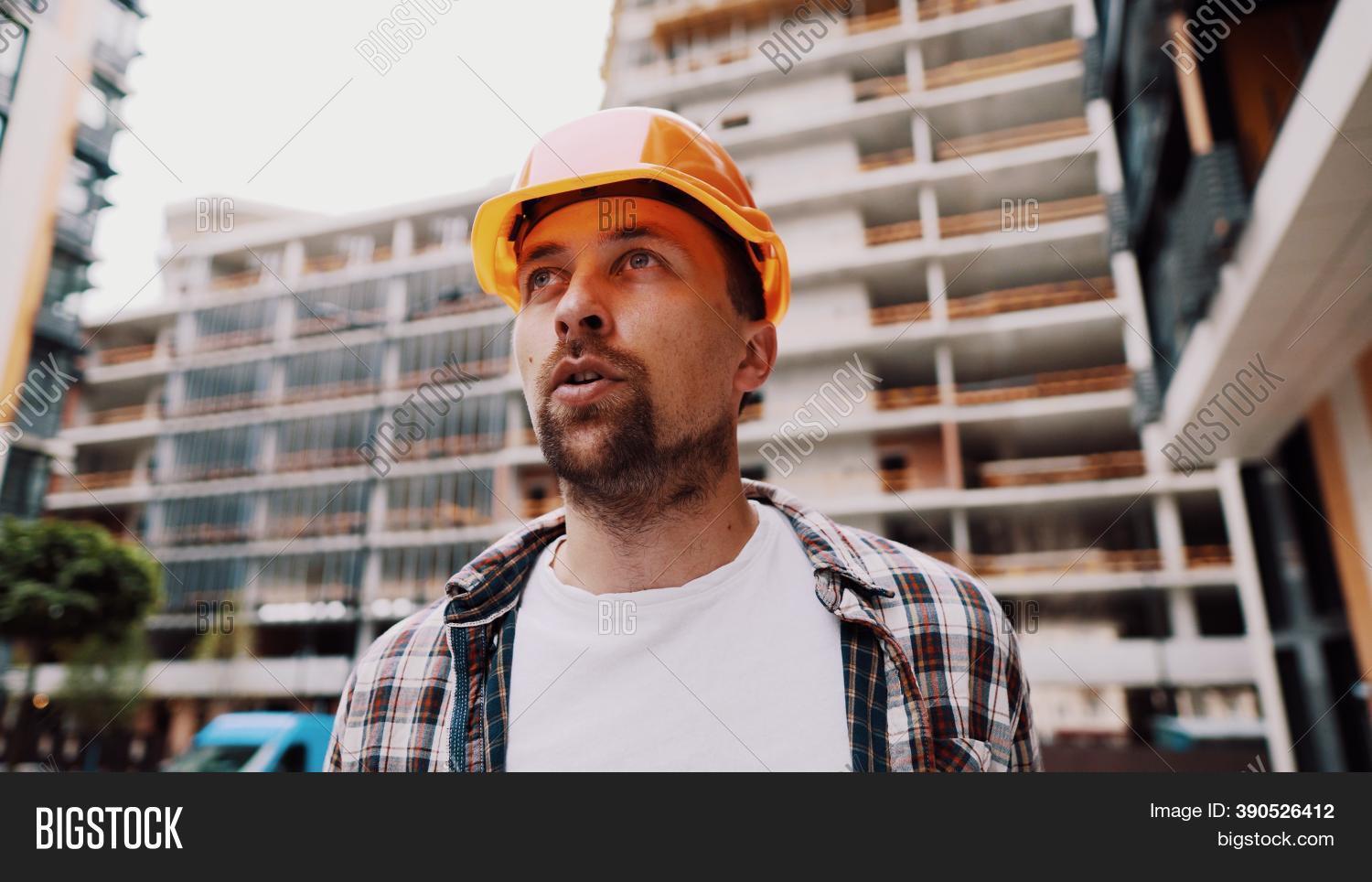 Angry Builder, Image & Photo (Free Trial) | Bigstock