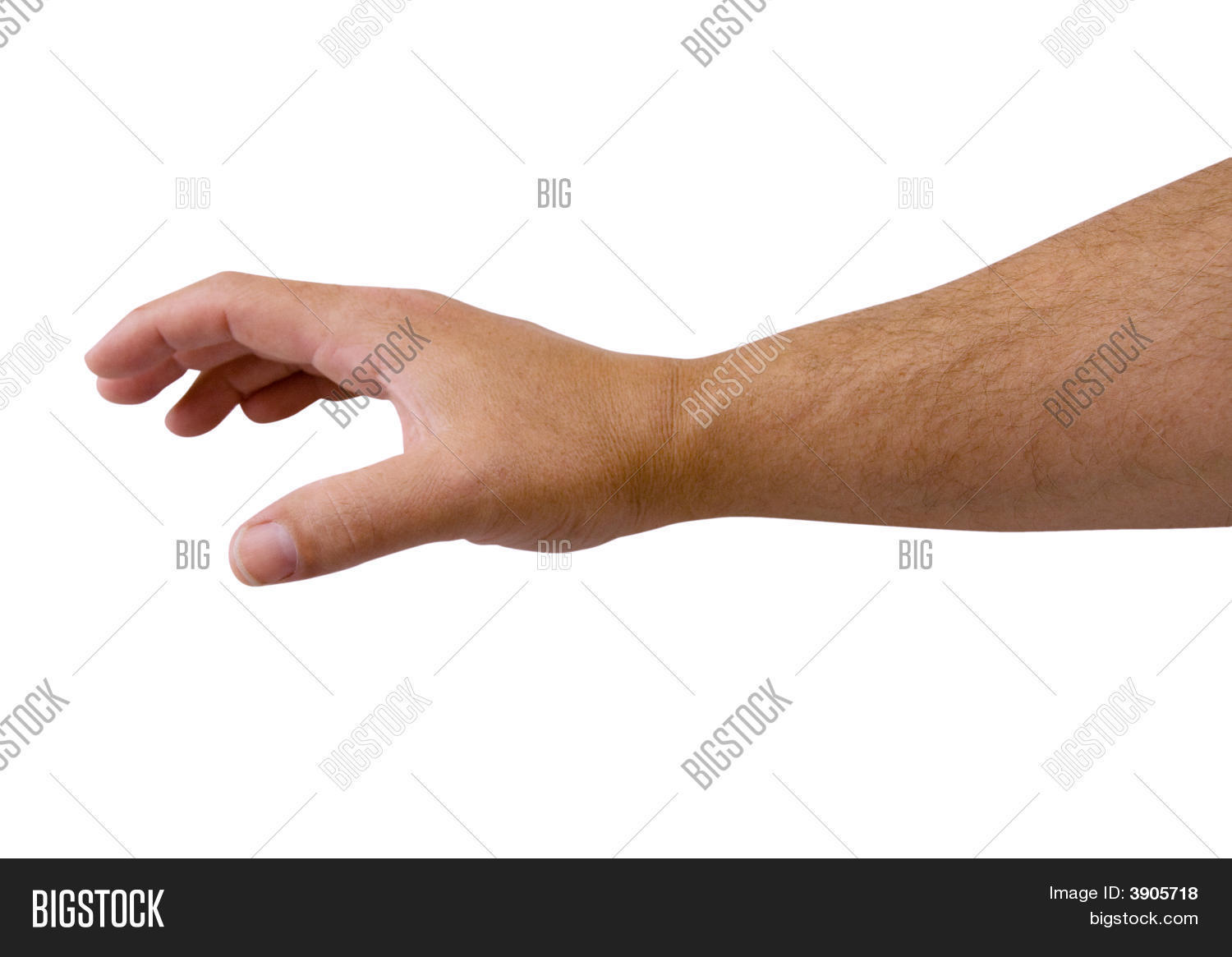 Arm Reaching Clipping Image & Photo (Free Trial) | Bigstock