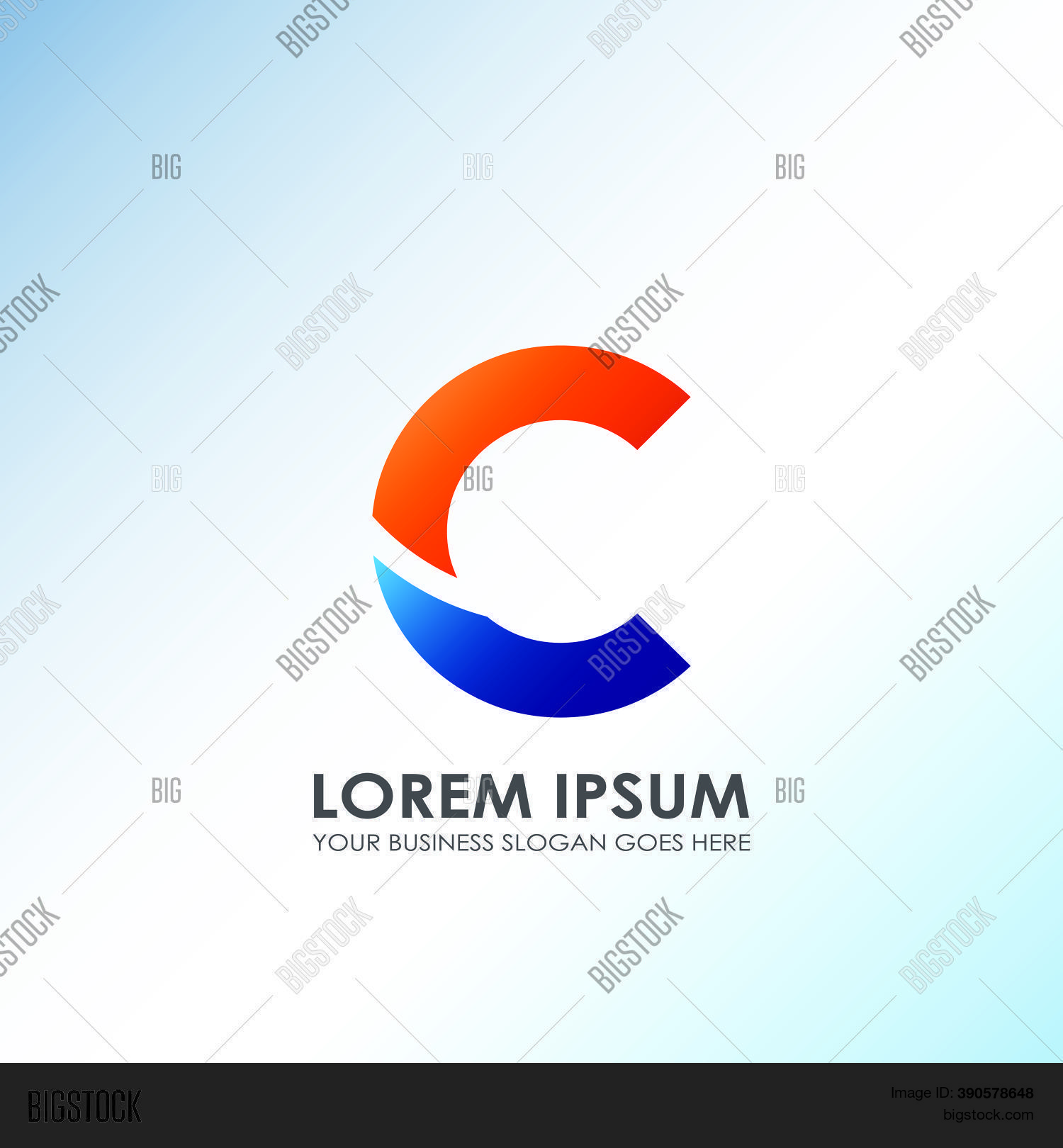 C Letter Technology Vector & Photo (Free Trial) | Bigstock
