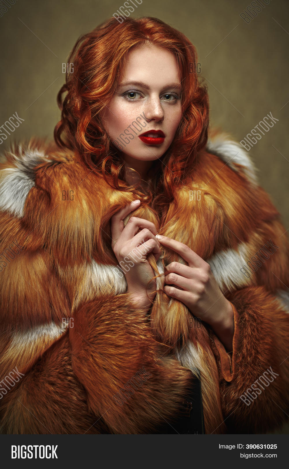 Fur Coat Style. Image & Photo (Free Trial) | Bigstock