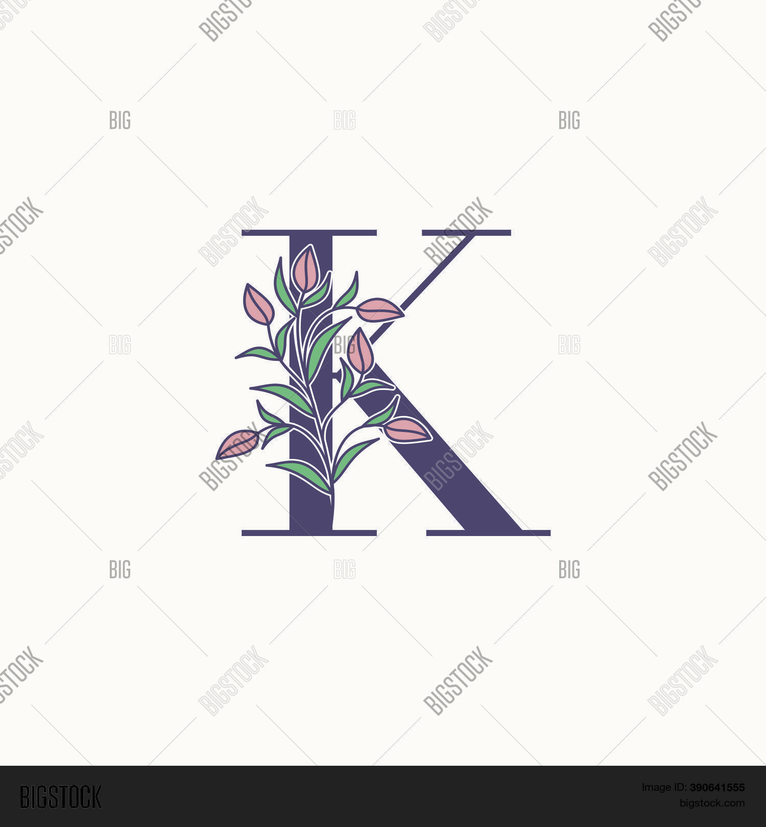Ornate Initial Letter Vector & Photo (Free Trial) | Bigstock