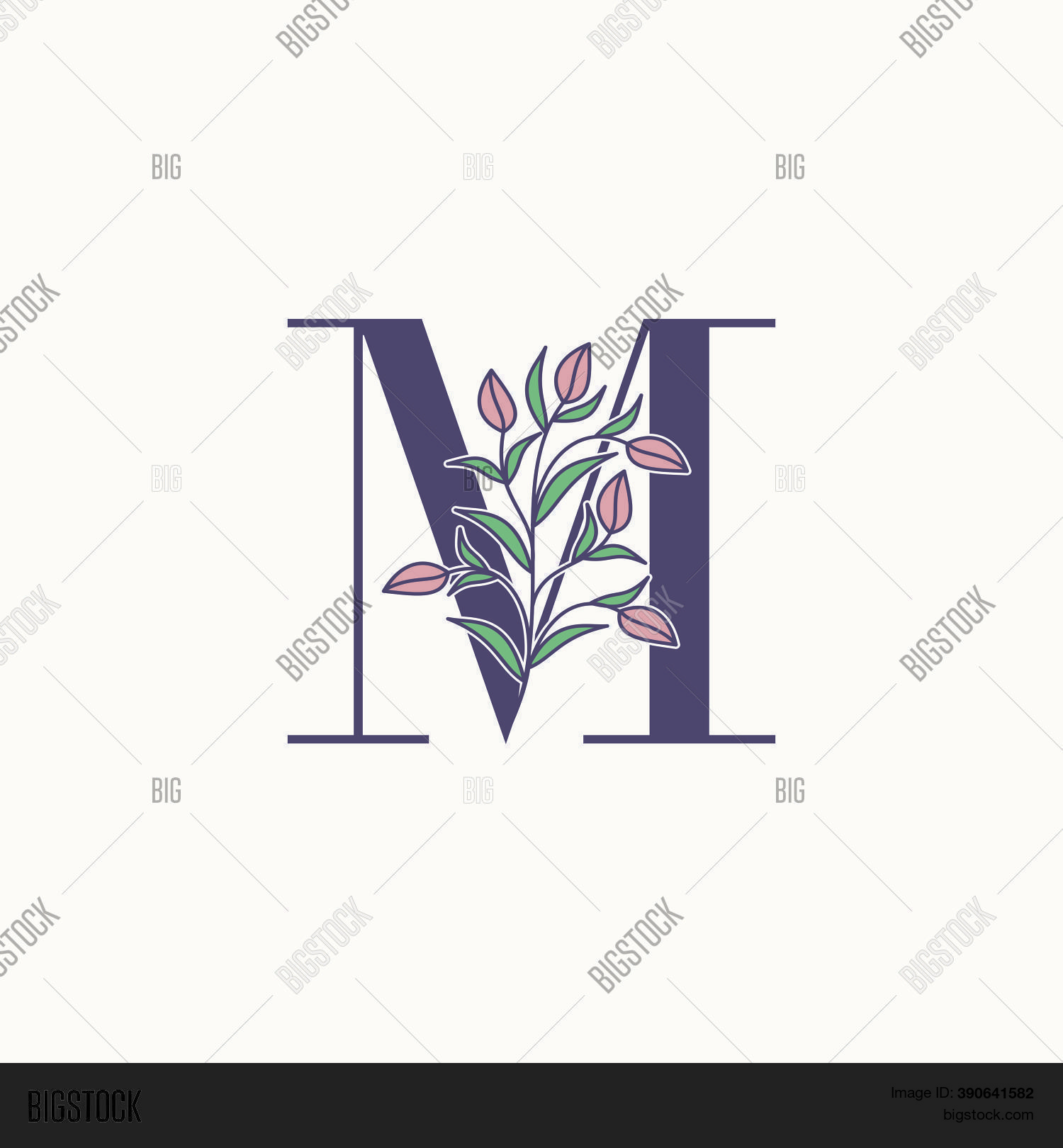 Ornate Initial Letter Vector & Photo (Free Trial) | Bigstock
