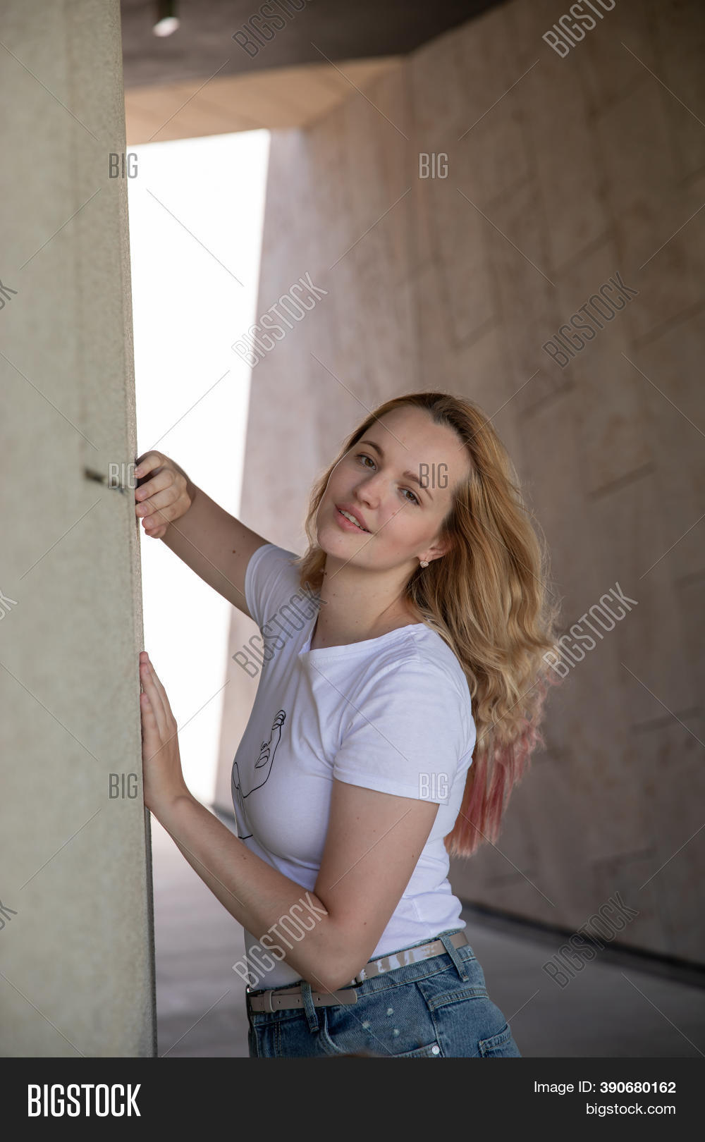 Russian Girl Jeans T- Image & Photo (Free Trial) | Bigstock