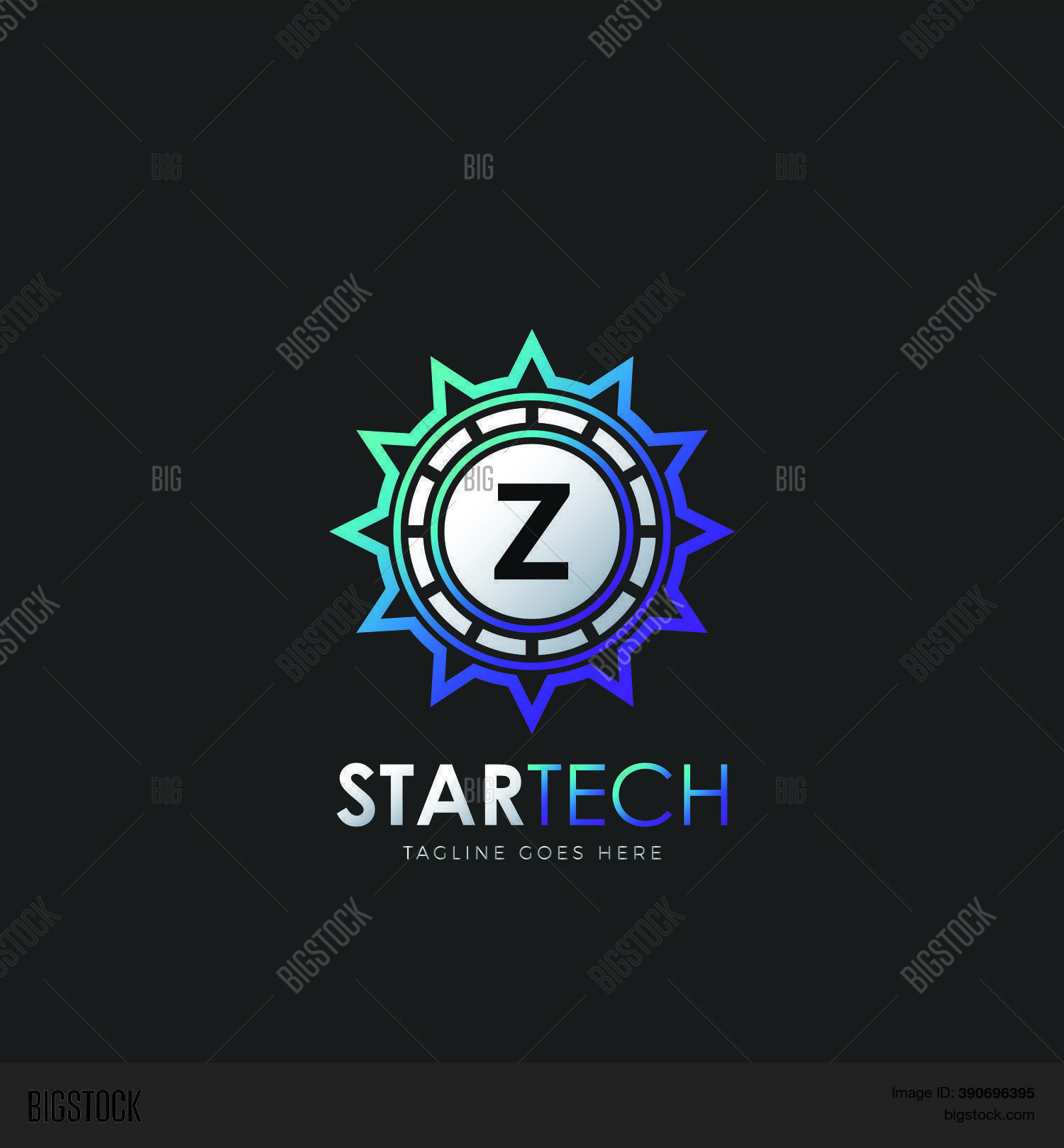 Modern Z Initial Logo Vector & Photo (Free Trial) | Bigstock