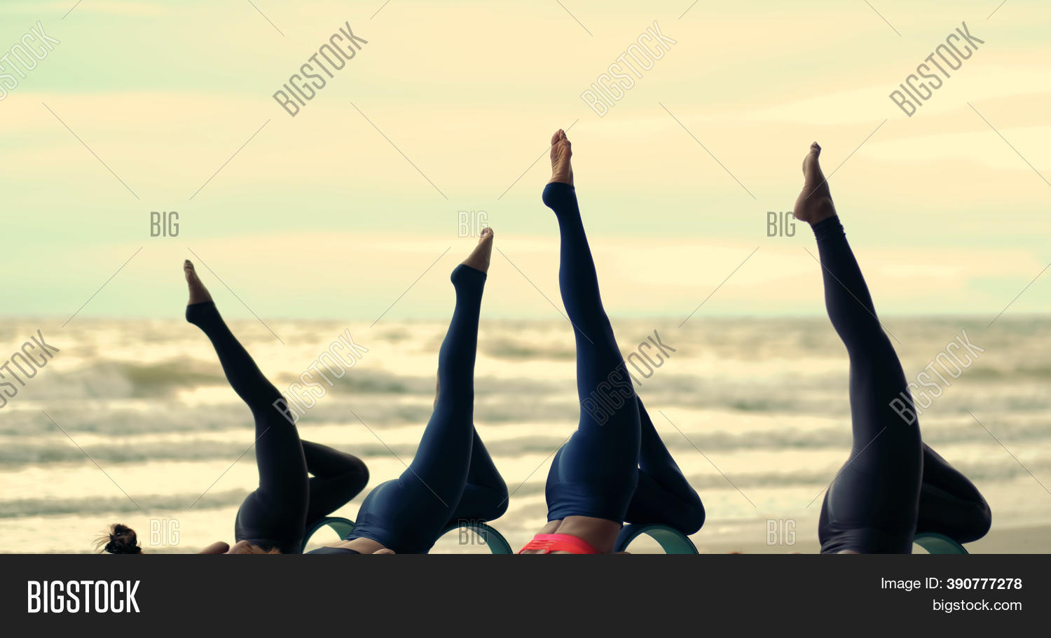 Group Females Yoga Image & Photo (Free Trial) | Bigstock