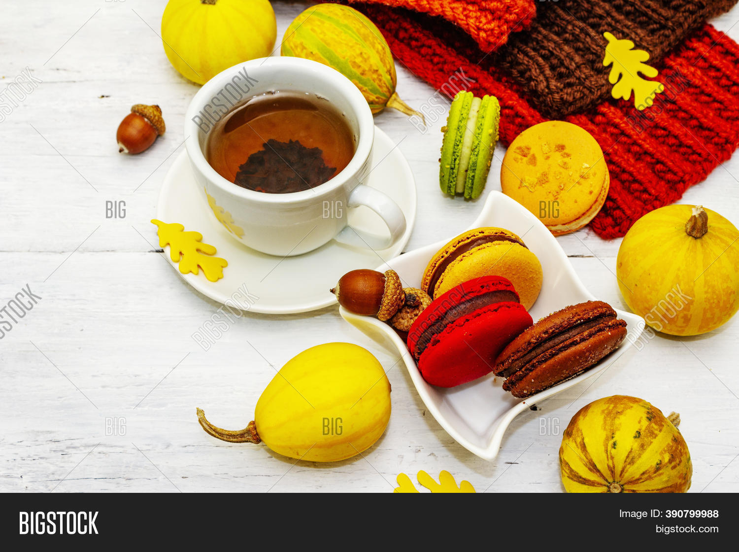 French Macarons Autumn Image & Photo (Free Trial) | Bigstock