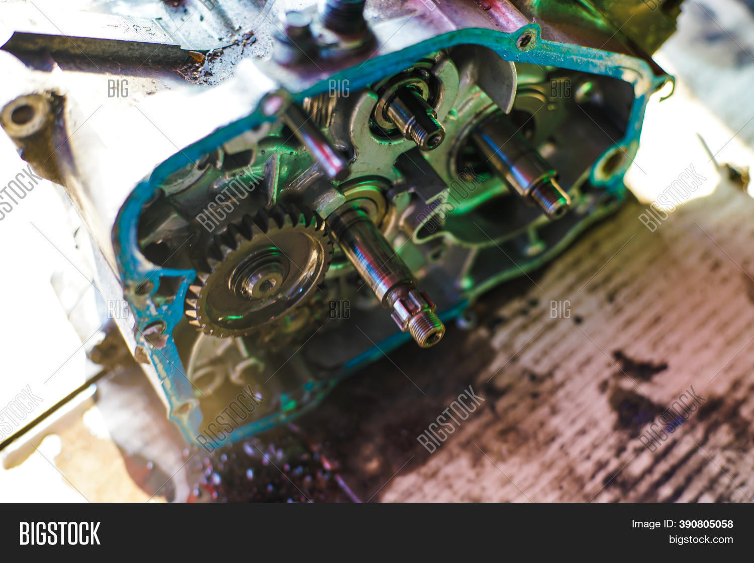 Repairing Motorcycle Image & Photo (Free Trial) | Bigstock