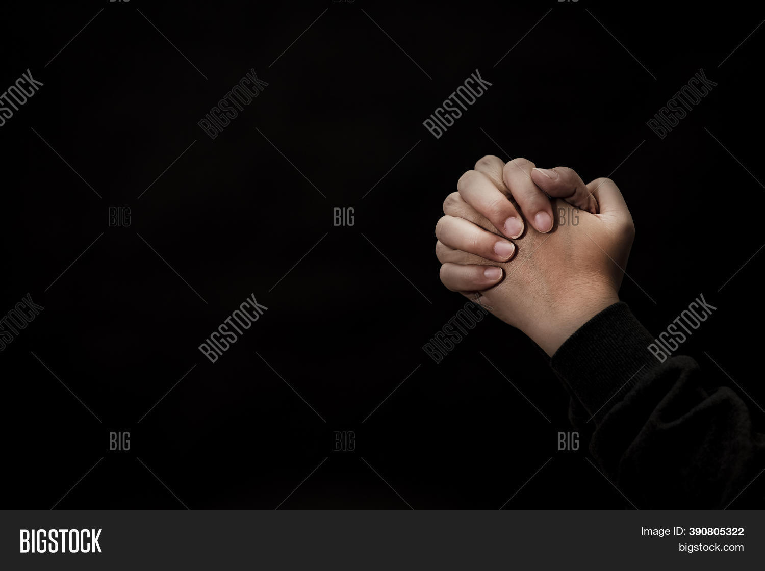 Woman's Hand Praying Image & Photo (Free Trial) | Bigstock