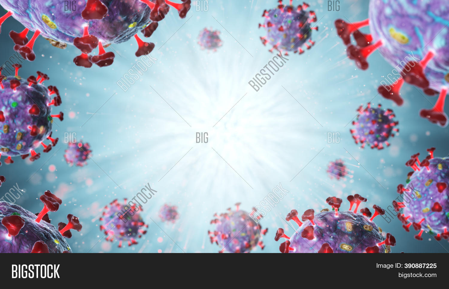 3d Render Pathogenic Image & Photo (Free Trial) | Bigstock