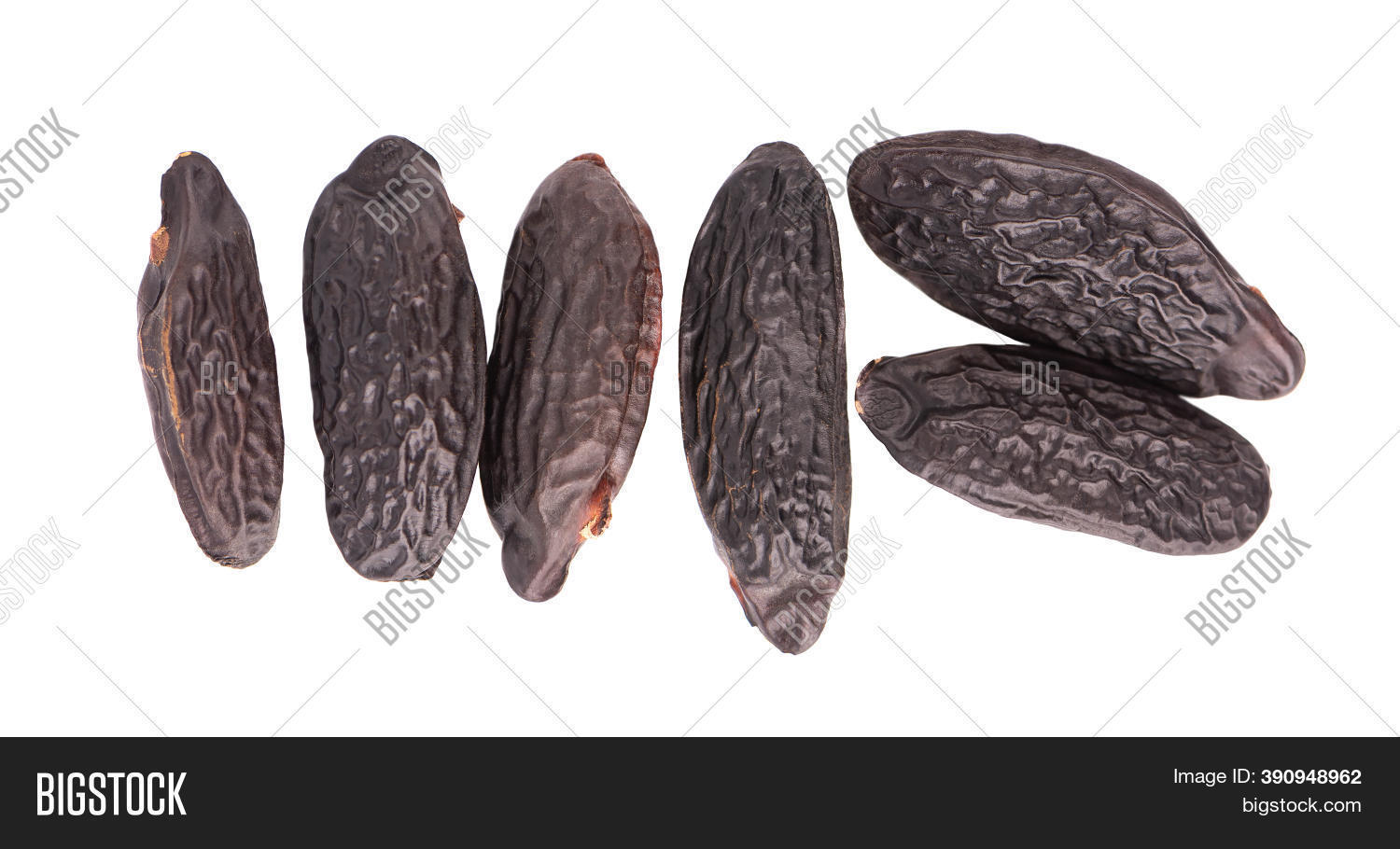 Tonka Beans Isolated Image & Photo (Free Trial) | Bigstock