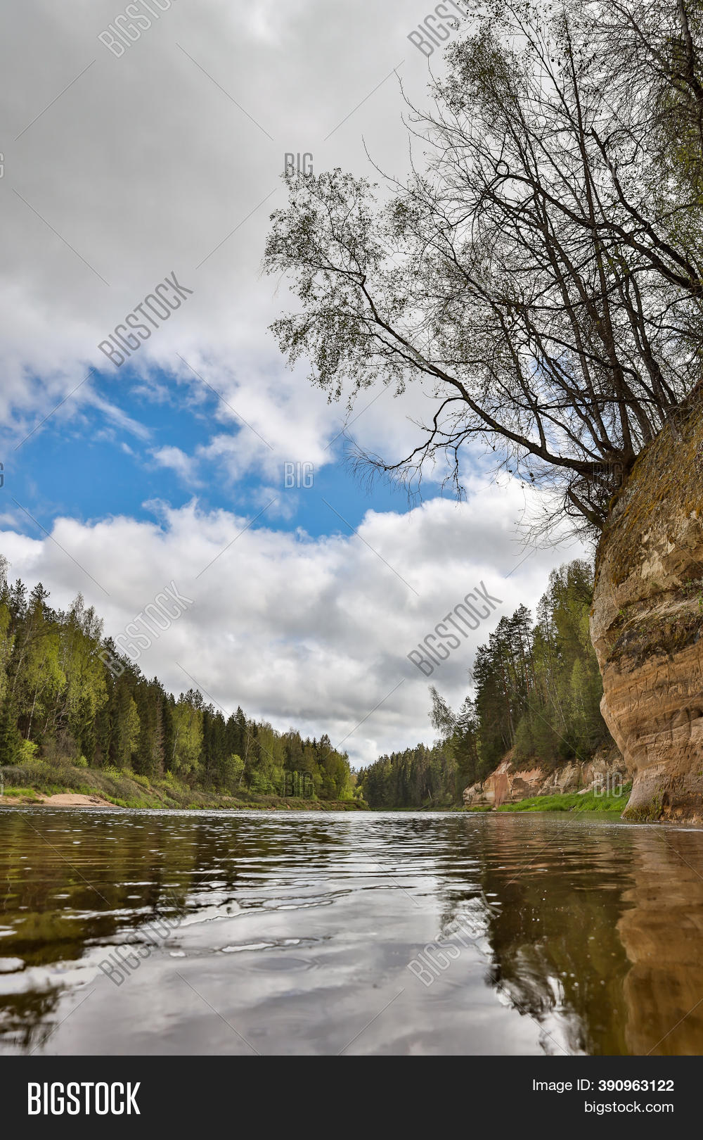 Landscape View River Image & Photo (Free Trial) | Bigstock