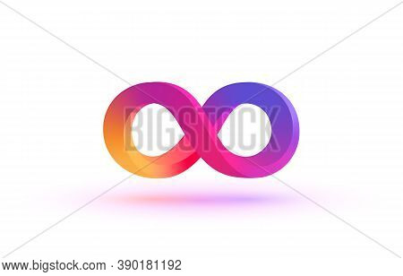 Infinity Symbol Color Vector & Photo (Free Trial) | Bigstock