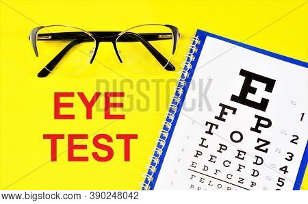 Eye Examination. Text Image & Photo (Free Trial) | Bigstock