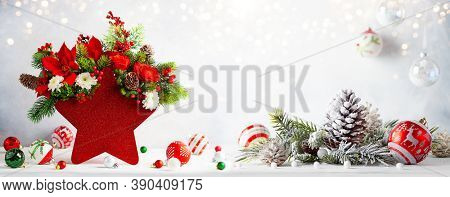 Festive Winter Flower Image & Photo (Free Trial) | Bigstock