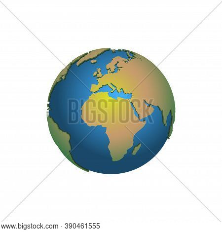 Earth Globe. 3d Earth Vector & Photo (Free Trial) | Bigstock
