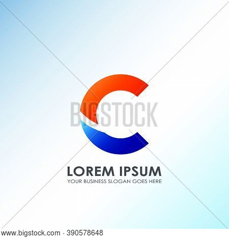 C Letter Technology Vector & Photo (Free Trial) | Bigstock