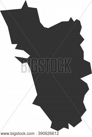 Goa Indian State Map Vector & Photo (Free Trial) | Bigstock