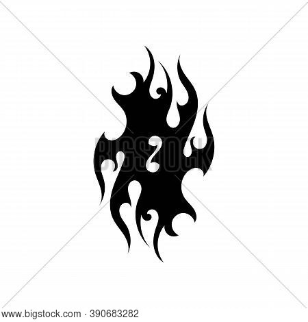 Tribal Flame Vector Vector & Photo (Free Trial) | Bigstock