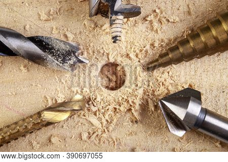 Drilling Wood Steel Image & Photo (Free Trial) | Bigstock