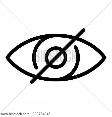 No Vision Icon. Vector & Photo (Free Trial) | Bigstock