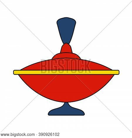 Peg-top Icon. Vector & Photo (Free Trial) | Bigstock