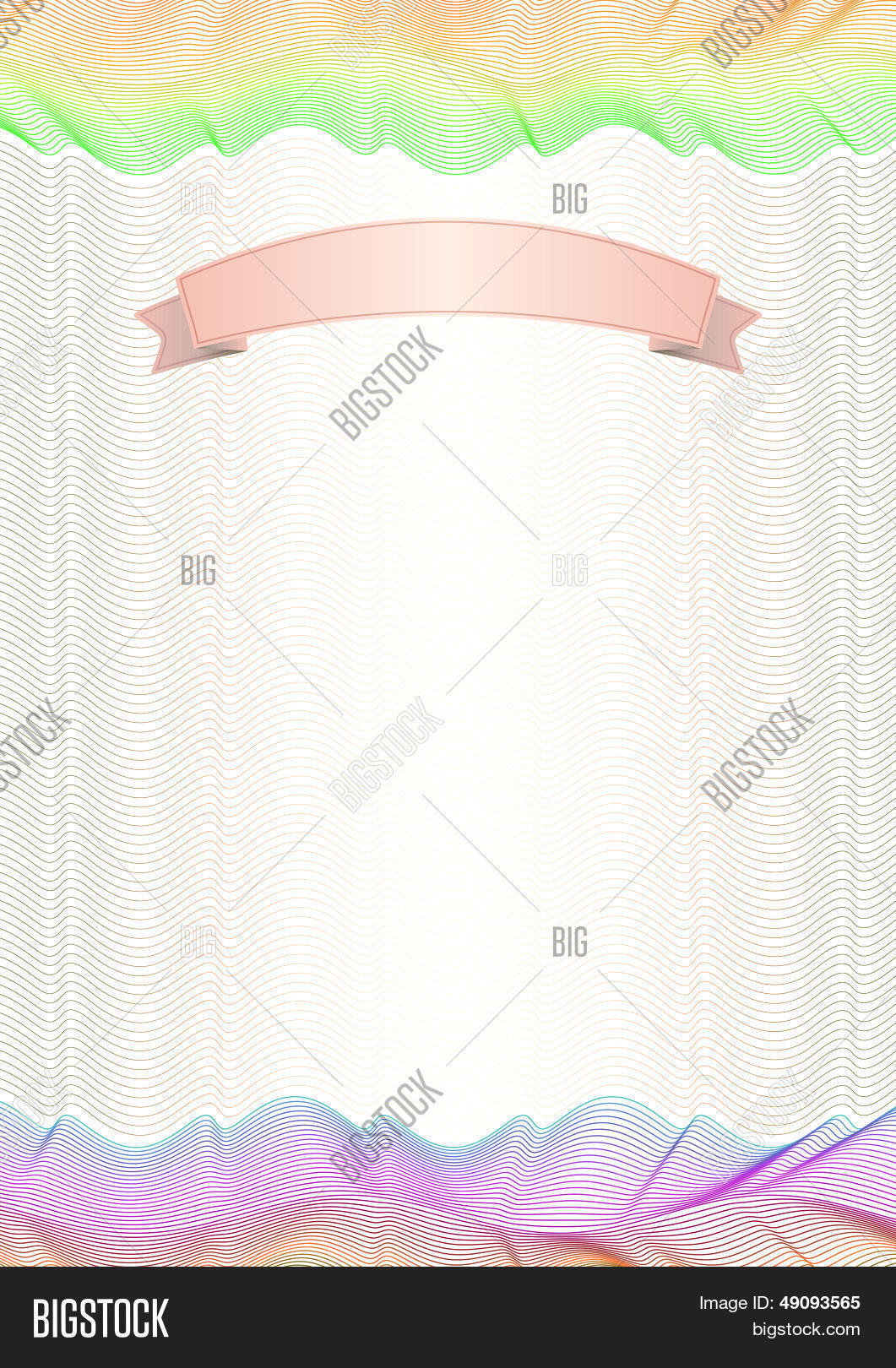 Certificate-line- Vector & Photo (Free Trial) | Bigstock