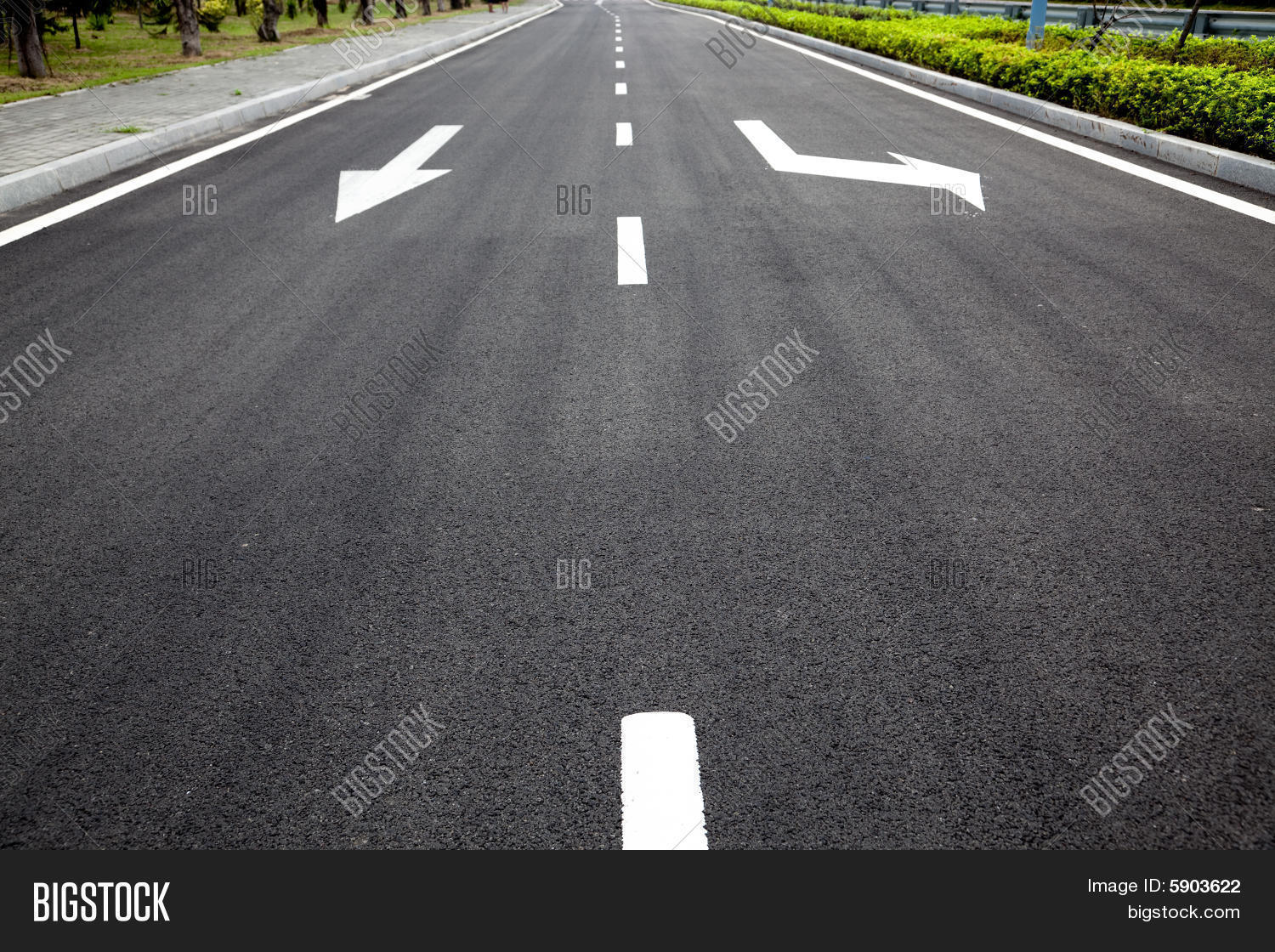 Road Signs Arrows On Image & Photo (Free Trial) | Bigstock