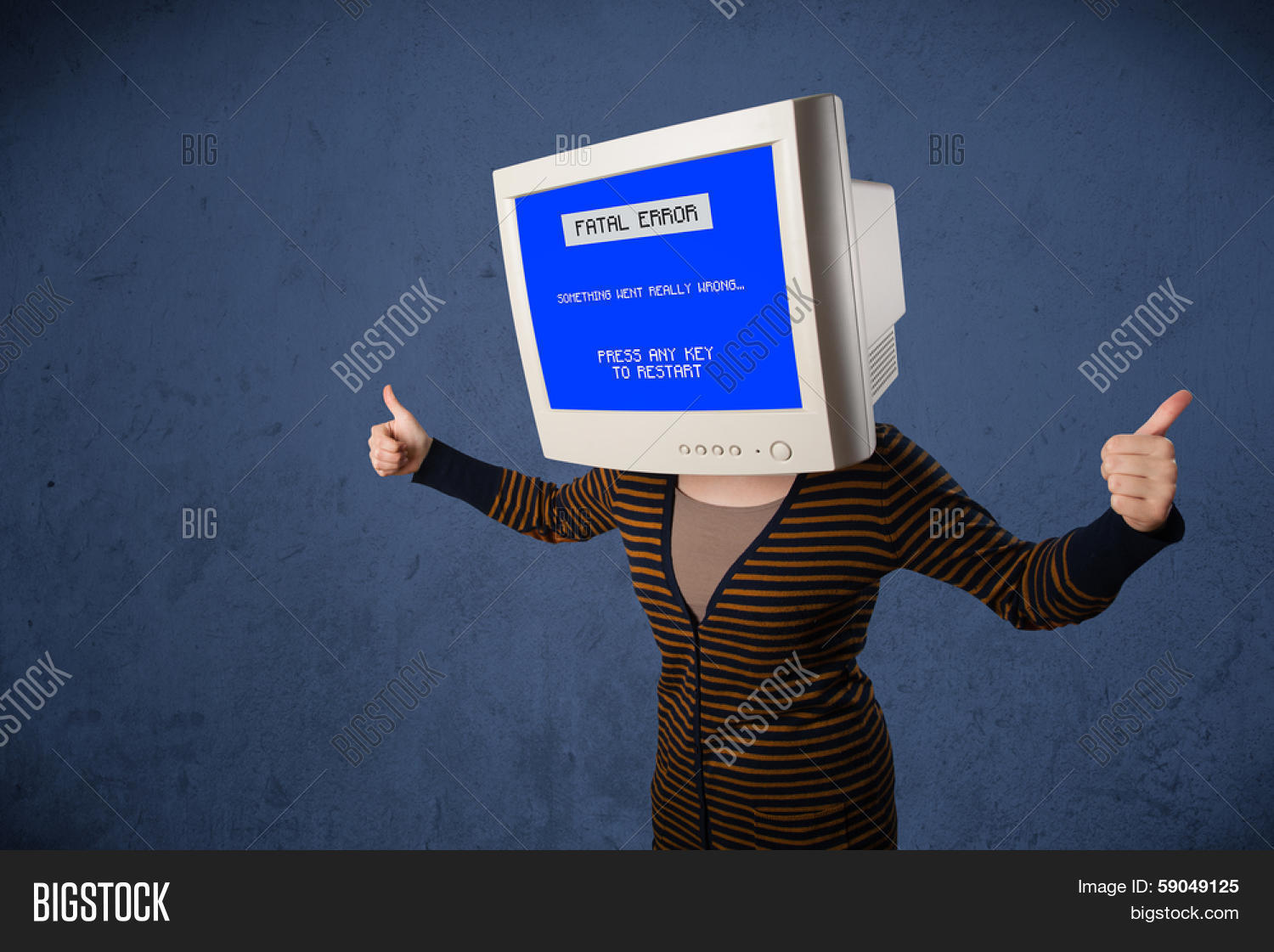 Person Monitor Head Image & Photo (Free Trial) | Bigstock