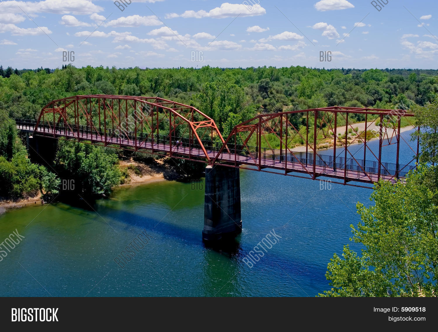 Old Red Bridge Image & Photo (Free Trial) | Bigstock