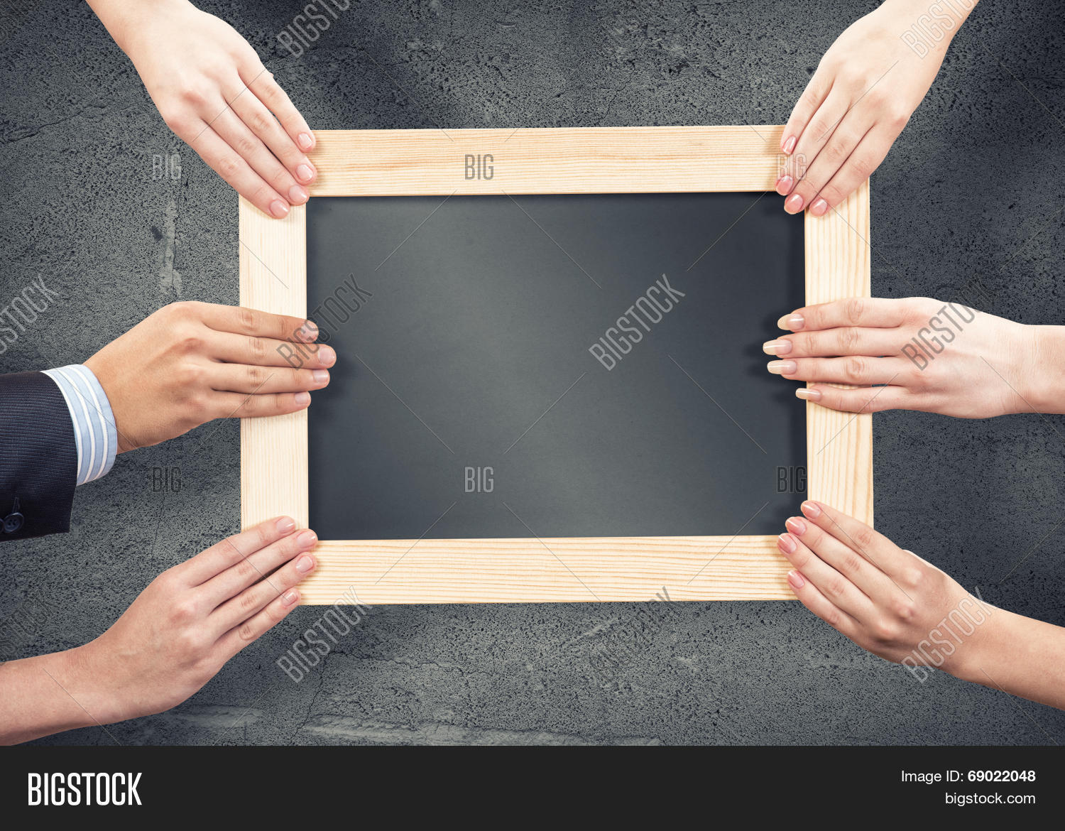 Hands Holding Frame Image & Photo (Free Trial) | Bigstock