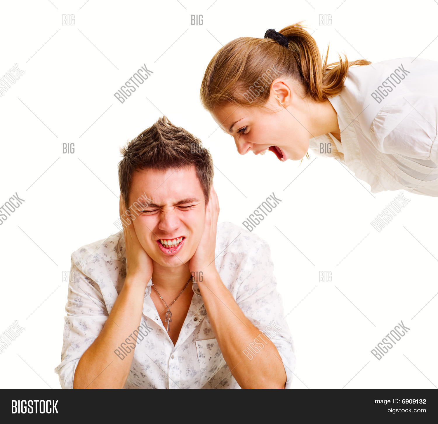 Young Woman Screaming Image & Photo (Free Trial) | Bigstock