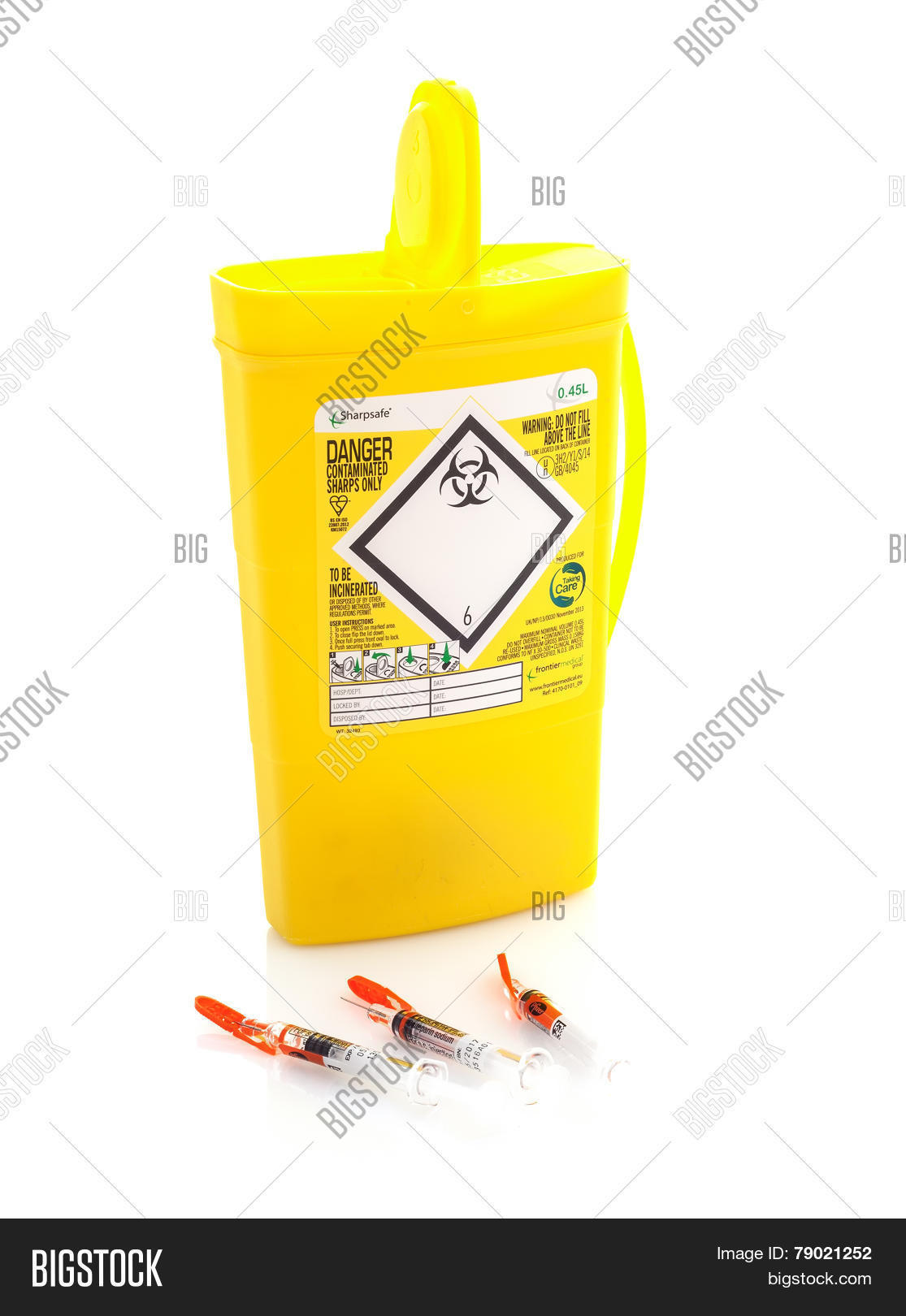 Yellow Medical Sharps Image & Photo (Free Trial) | Bigstock