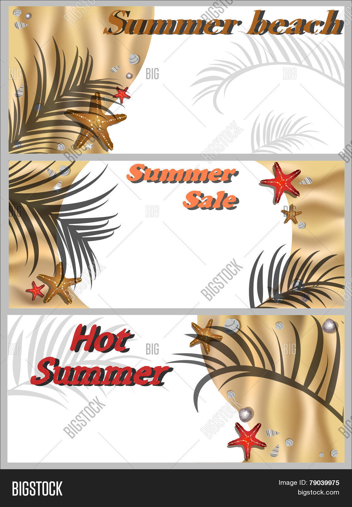 Set Banners Elements Vector & Photo (Free Trial) | Bigstock