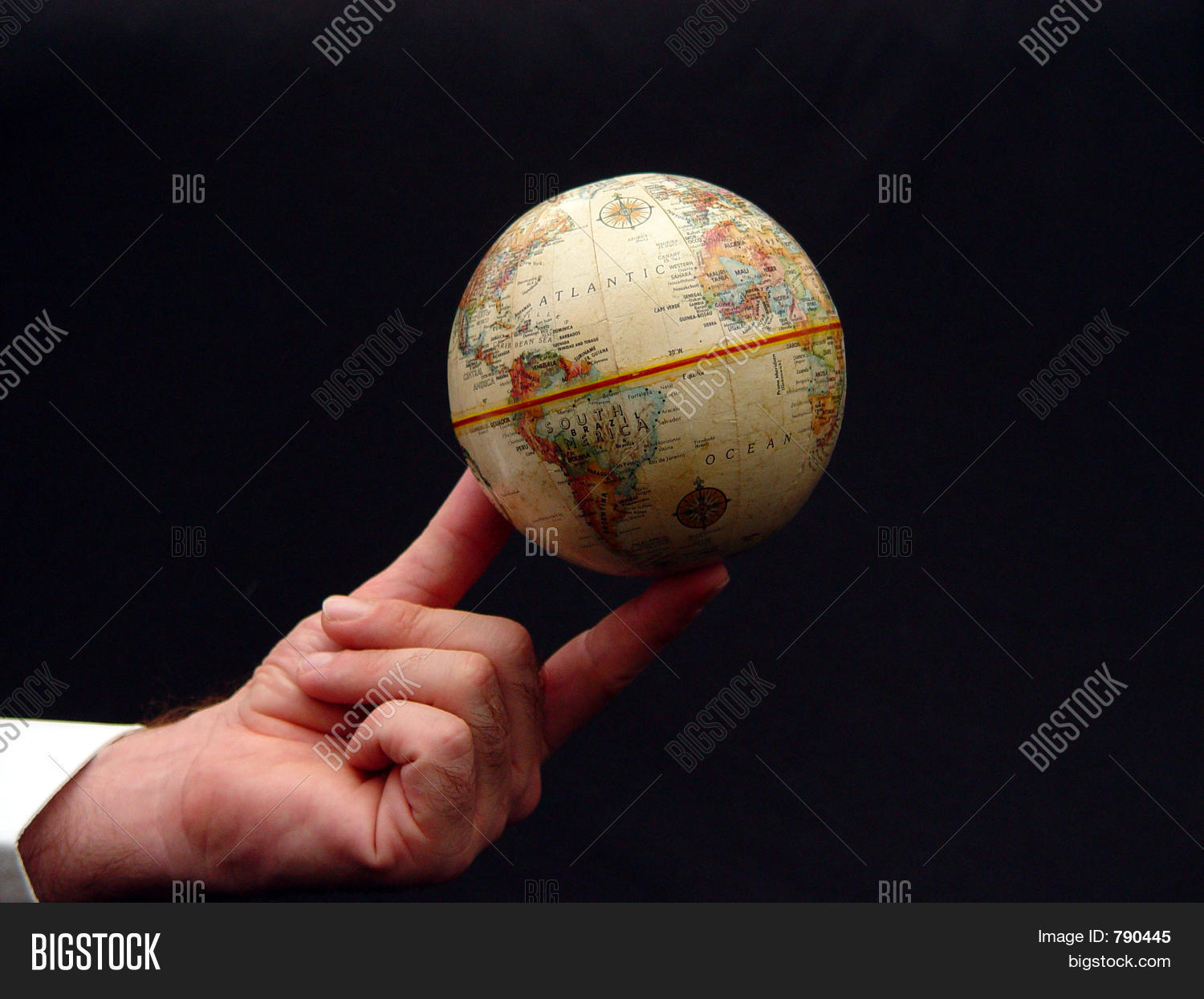 Man Holding World Image & Photo (Free Trial) | Bigstock