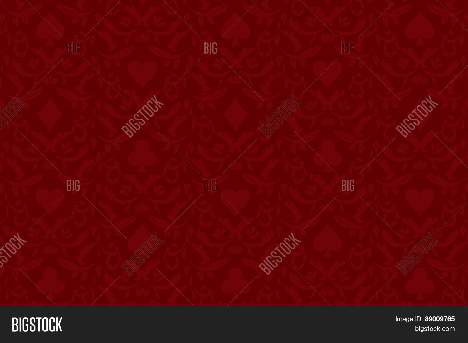 Luxury Red Poker Vector & Photo (Free Trial) | Bigstock