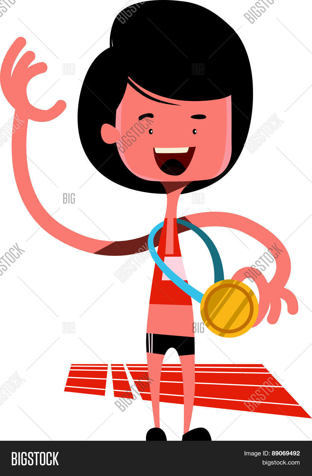 Winning Olimpic Gold Vector & Photo (Free Trial) | Bigstock
