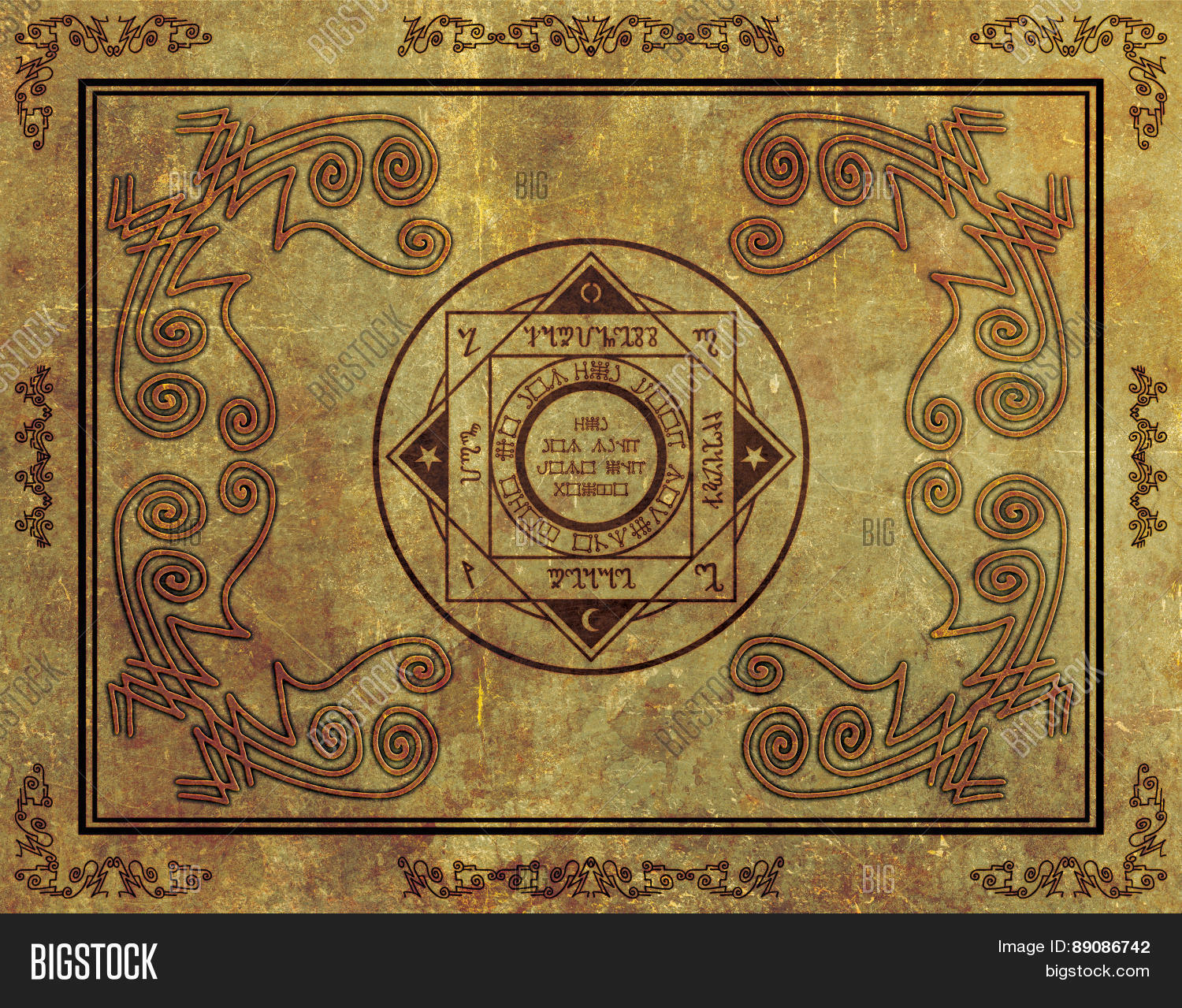 Magical Mystic Sigil Image & Photo (Free Trial) | Bigstock