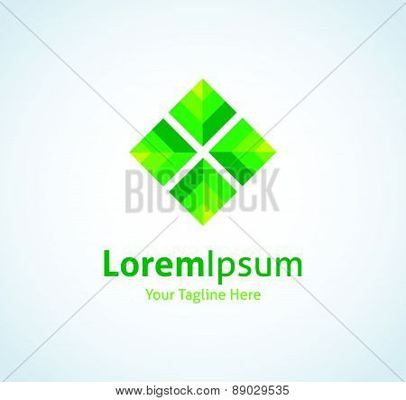 Green Luck Geometry Vector & Photo (Free Trial) | Bigstock