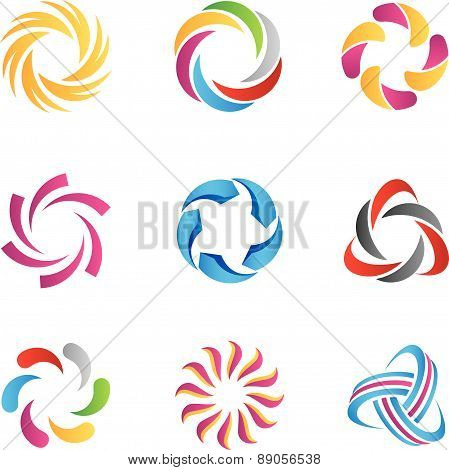 Abstract Loop Logos Vector & Photo (Free Trial) | Bigstock