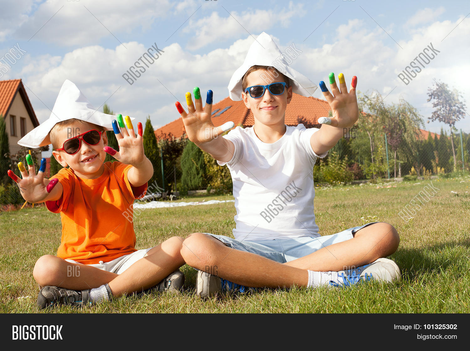 Two Brothers Playing Image & Photo (Free Trial) | Bigstock
