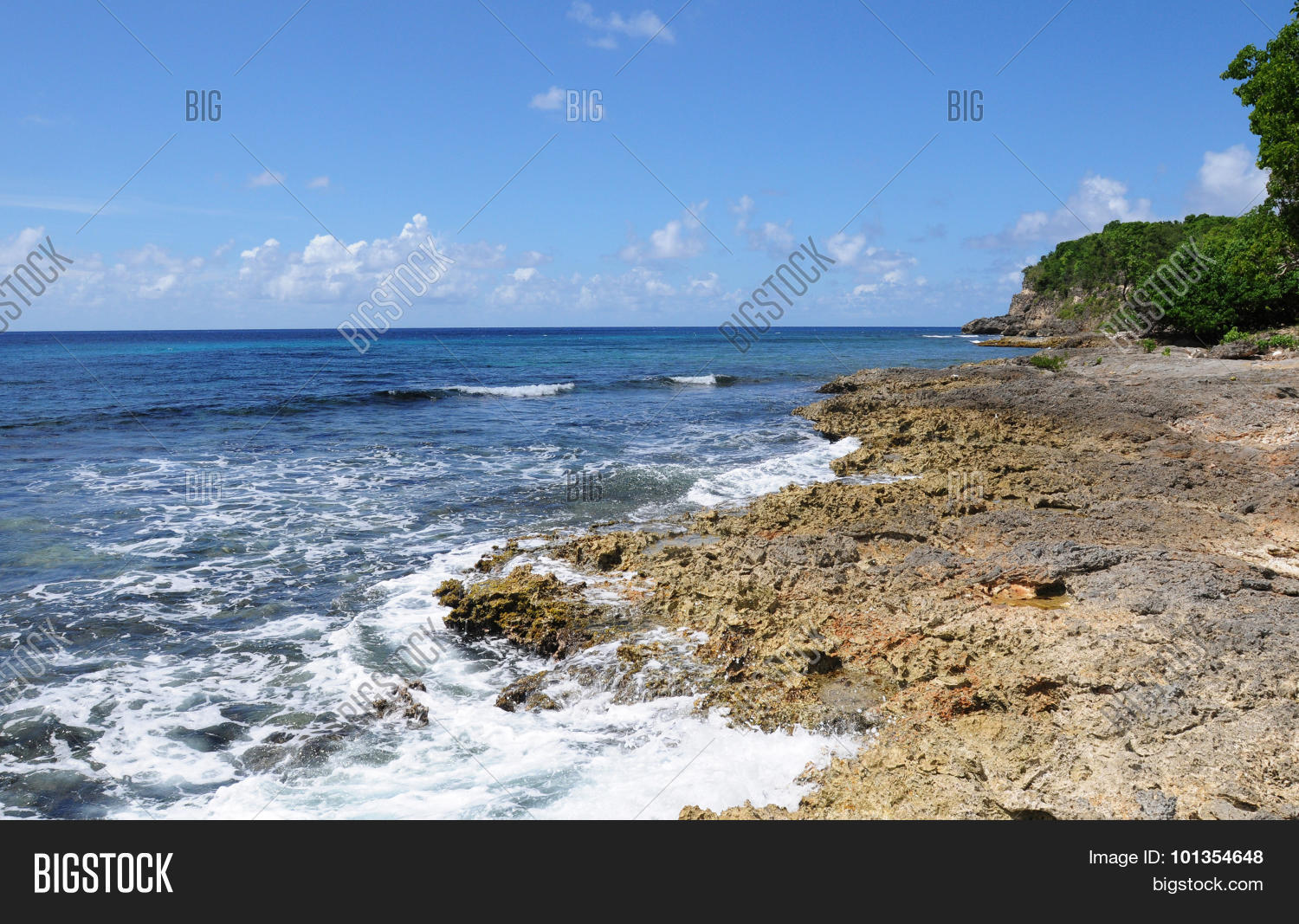 Seaside Anse Bertrand Image & Photo (Free Trial) | Bigstock