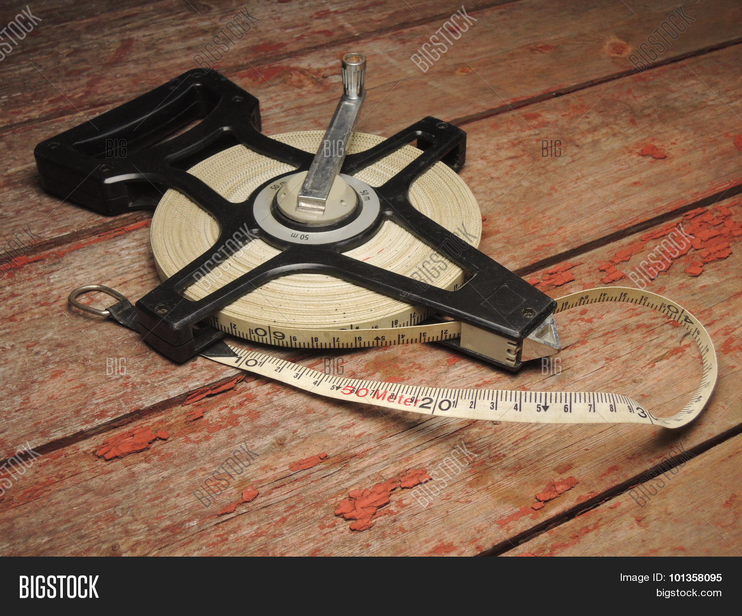50M Measuring Tape On Image & Photo (Free Trial) | Bigstock