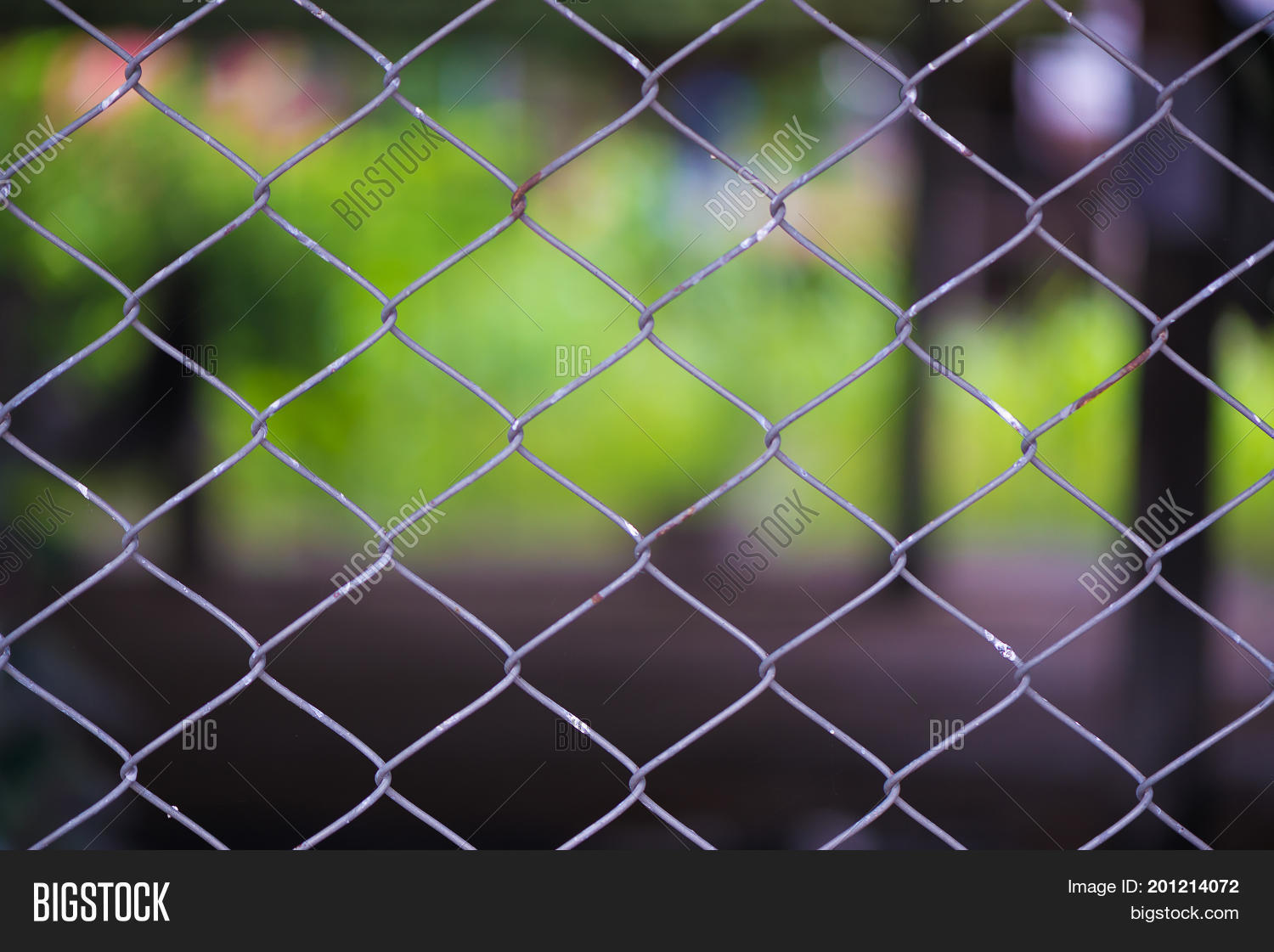Rusty Chain Link Fence Image And Photo Free Trial Bigstock