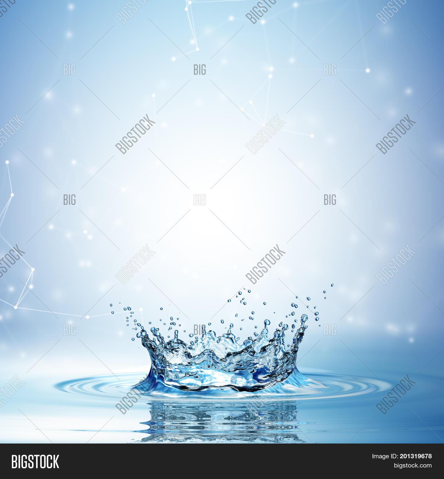 Water Splash Dark Blue Image & Photo (Free Trial) | Bigstock